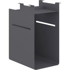 HON Fuse Undermount Storage Cubby Unit, 20"H x 10"W x 15"D, Charcoal ...