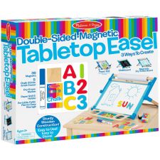 Double-Sided Magnetic Tabletop Easel | OfficeSupply.com