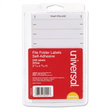 Universal Self-Adhesive Permanent File Folder Labels, 0.56 x 3.44 ...