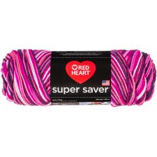 Red Heart Super Saver Pooling Yarn - Berry | OfficeSupply.com