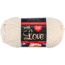 Red Heart With Love Metallic Yarn - Aran | OfficeSupply.com