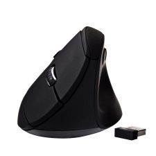 V7 Vertical Ergonomic 6-Button Wireless Optical Mouse | OfficeSupply.com