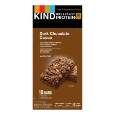 PROTEIN Dark Chocolate Cocoa Breakfast Bars 6ct | OfficeSupply.com