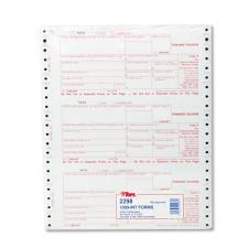 1099 Tax forms for dot matrix printers/typewriters, 4-part interest, 24 ...