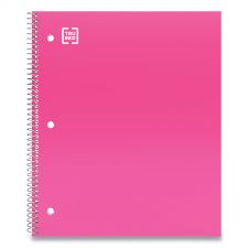 TRU RED One-Subject Notebook, Medium/College Rule, Pink Cover, 11 x 8.5 ...