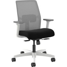 HON Ignition Low-back Task Chair - Black Seat Color - Fog Back Color ...
