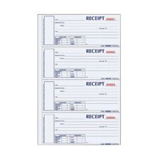 Rediform Hardbound Numbered Money Receipt Books - 200 Sheet(s) - 3 Part ...