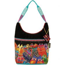 Laurel Burch Medium Scoop Tote Zipper Top 14"X3.5"X12.25 ...