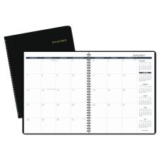 AT-A-GLANCE Monthly Planner, 11 x 9, Black Cover, 15-Month: Jan 2026 to ...