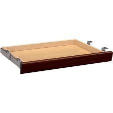 HON 10700 Series Laminate Angled Wood Center Drawer, Mahogany ...