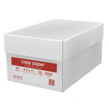 Copy Paper, 10 Reams, White, Letter Size (8 1/2" x 11"), 500 Sheets Per ...