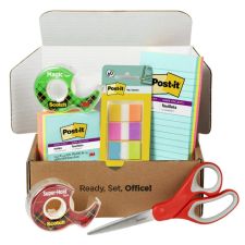 Post-it and Scotch Brand Essentials Pack, 7 Pads of Assorted Super ...