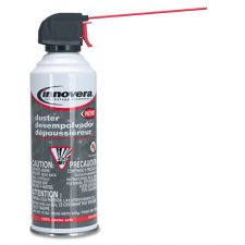 Innovera Compressed Gas Duster, 100% Nonflammable, 10oz. | OfficeSupply.com