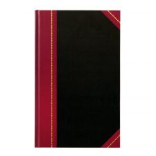 Adams Account Book, 11 3/4" x 7 1/4", 500 Pages (250 Sheets), Blue ...
