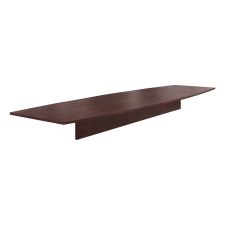 HON Preside Boat-Shaped Conference Table Top, 168"W, Mahogany ...