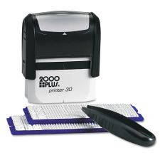 COSCO 2000PLUS Create-A-Stamp One-Color Address Kit, Custom Message ...