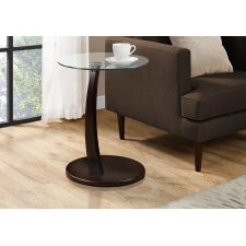 Accent Table, C-shaped, End, Side, Snack, Living Room, Bedroom ...