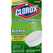 Clorox Ultra Clean Bleach Toilet Tablets, 3.5 Oz, White, Pack Of 2 ...