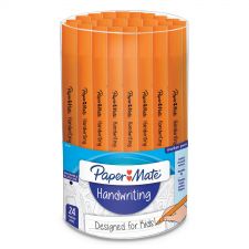 Paper Mate Handwriting Triangular Plastic Point Pen, Stick, Medium 0.7 ...