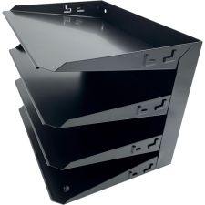 Huron Horizontal Slots Desk Organizer, 4 Compartment(s), Horizontal, 9 ...