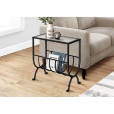 Accent Table, Side, End, Magazine, Nightstand, Narrow, Living Room ...