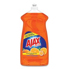 Ajax Dish Detergent, Liquid, Orange, 52 oz, Bottle, 6/Carton ...