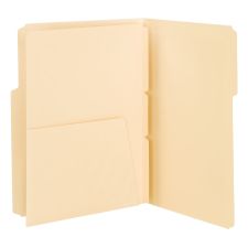 Smead Self-Stick Folder Dividers With Pockets, Letter Size, Pack Of 25 ...
