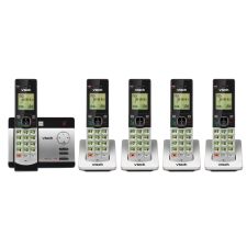 VTech CS5129-5 5-Handset DECT 6.0 Cordless Phone System With Digital ...