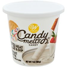 Wilton Vanilla Flavored Candy Melts Tub 7oz | OfficeSupply.com