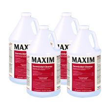 Maxim Germicidal Cleaner, Lemon Scent, 1 gal Bottle, 4/Carton ...