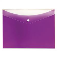 Pendaflex Poly Snap Envelope, Snap Closure, 8.5 x 11, Grape ...