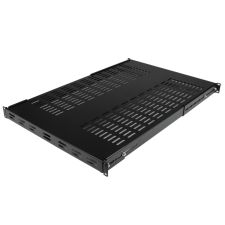 StarTech.com 1U Adjustable Mounting Depth Vented Rack Mount Shelf ...