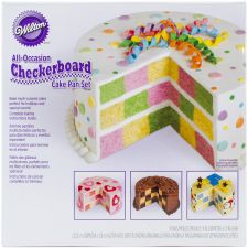 Checkerboard Cake Pan Kit - NOTM400714 | OfficeSupply.com