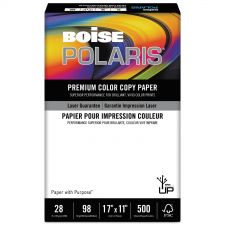 Boise POLARIS Premium Color Paper, 98 Brightness, 28 lb, 11 x 17, White ...