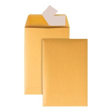 Manila Catalog Envelopes, 6" x 9", Clean Seal, Brown Kraft, Box Of 500 ...