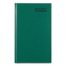 National Emerald Series Account Book, Green Cover, 12.25 x 7.25 Sheets ...