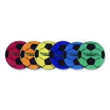 Champion Sports Ultra Foam Soccer Ball Set, 8" Diameter, Assorted ...