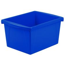 Storex Storage Bins, 4 gal, 10 x 12.63 x 7.75, Randomly Assorted Colors ...