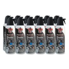 Dust-Off Disposable Compressed Air Duster, 7 oz Can, Dozen ...