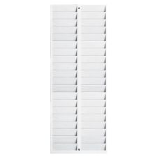 Pyramid Employee Badge Rack, Gray - PTI5004SP | OfficeSupply.com