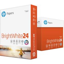 HP BrightWhite24 Inkjet Paper, 1 Ream, White, Letter Size (8 1/2" x 11 ...