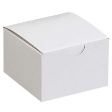 3 x 3 x 2" White Gift Boxes - BOXGB332 | OfficeSupply.com