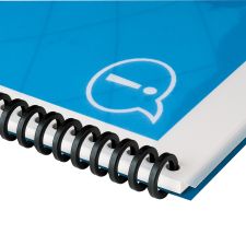 GBC ProClick Binding Spines, 5/16", 45-Sheet Capacity, Black, Pack Of ...