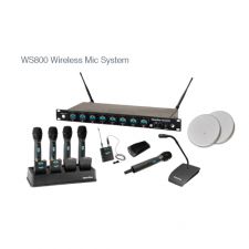ClearOne WS880 8-Channel Wireless Microphone System Receiver ...