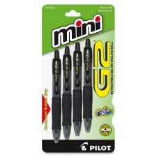 Pilot Mini G2 Retractable Rollerball Pens | OfficeSupply.com