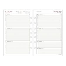 AT-A-GLANCE Day Runner Weekly Planner Refill, 5-1/2" x 8-1/2", January ...