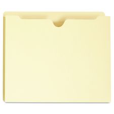 Universal Deluxe Manila File Jackets with Reinforced Tabs, Straight Tab ...