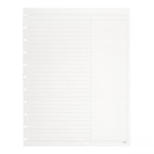TUL Discbound Notebook Refill Pages, Letter Size, Margin Ruled, 100 ...