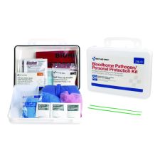 First Aid Only Bloodborne Pathogen Spill Clean Up Kit with CPR Pack, 31 ...
