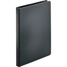 Business Source Basic Round Ring Binders - 1/2" Binder Capacity - Round ...